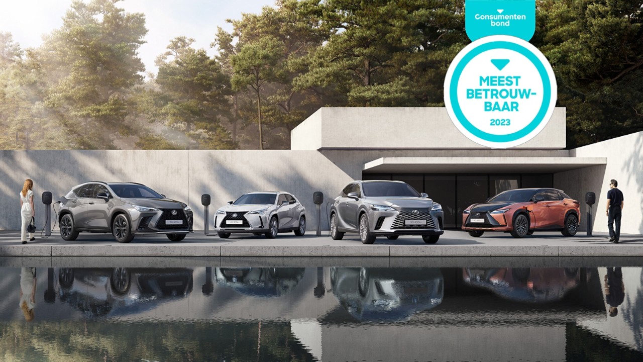 Lexus haalt hoogste score ooit in betrouwbaarheidsonderzoek